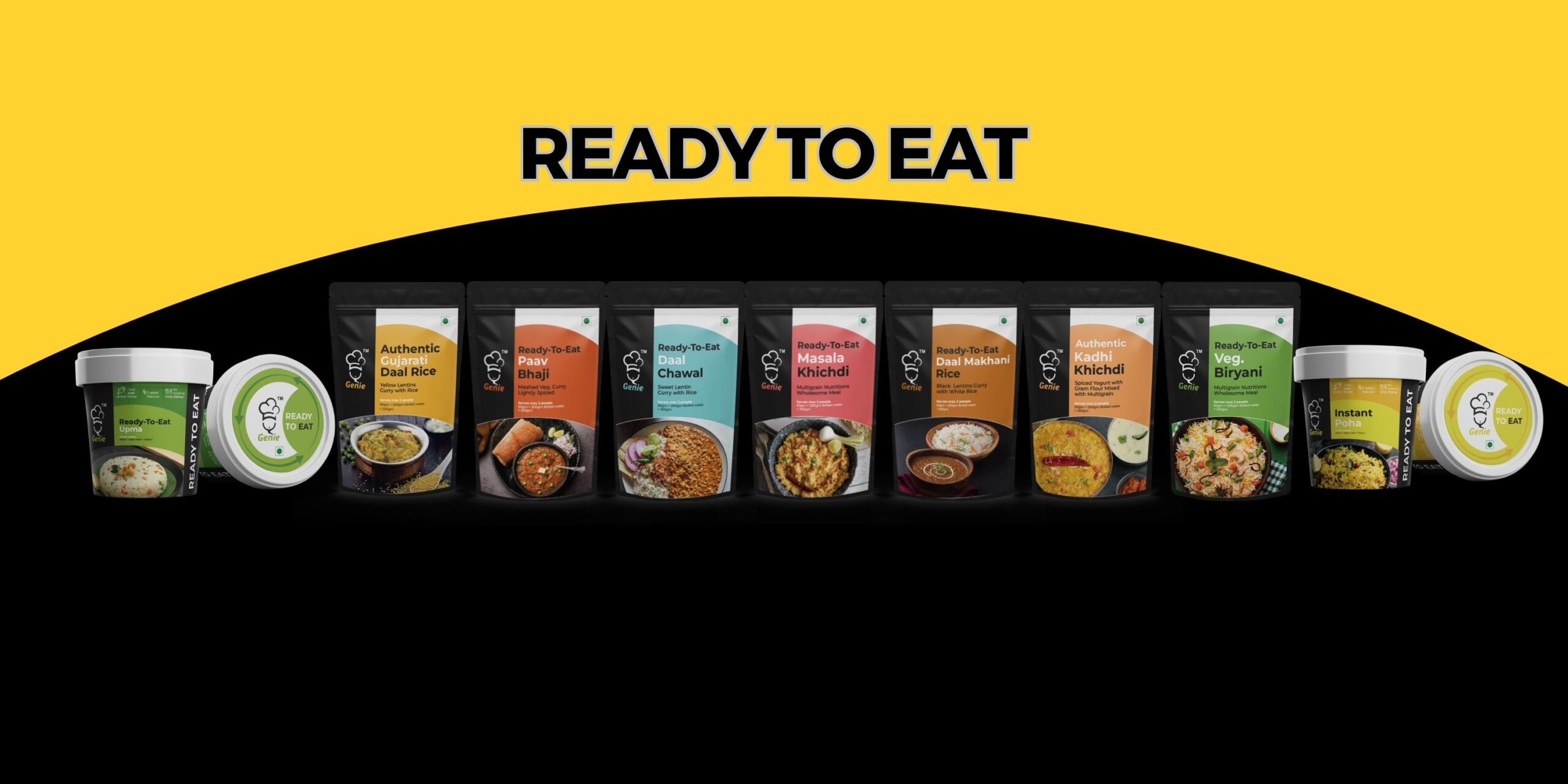 GENIE'S Ready to Eat Dal Makhani - Genie Food Group